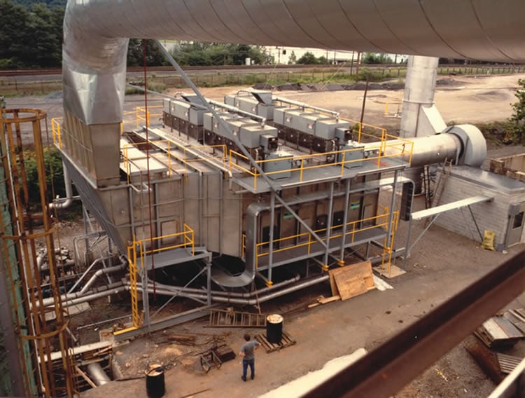 The Ionizing Wet Scrubber removes both gases and particulates | Verantis