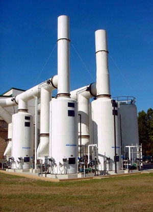 Packed bed scrubbers absorb gaseous pollutants | Verantis